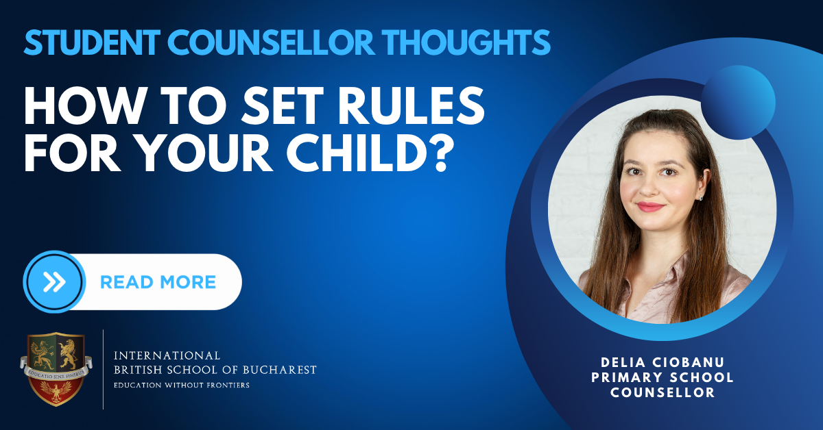 How to set rules for your child? - International British School of ...