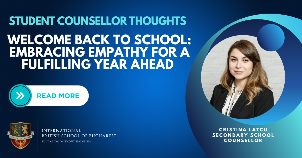 Welcome Back to School: Embracing Empathy for a Fulfilling Year Ahead ...